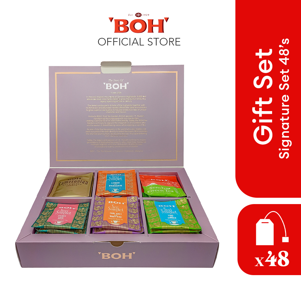 BOH Signature Teas (48's) | Shopee Singapore