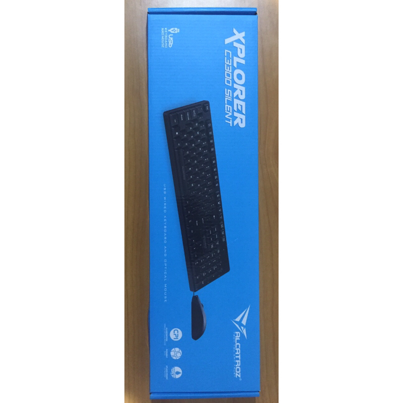 XPLORER C3300 SILENT (Keyboard & Optical Mouse) | Shopee Singapore