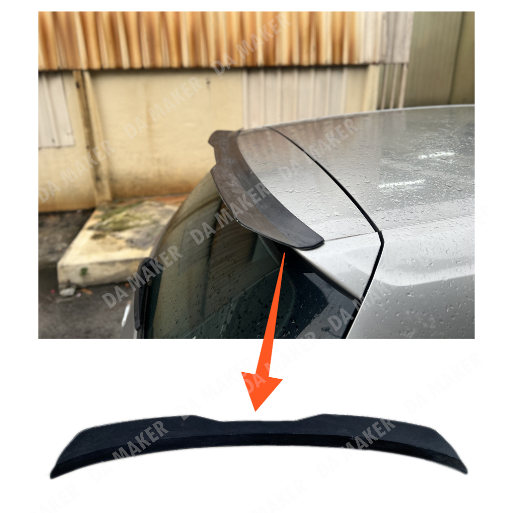 UNIVERSAL HATCHBACK REAR SPOILER TAIL SPOILER PUR ODINGER MYVI AXIA ...