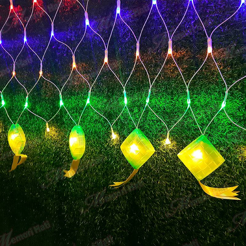 Lampu Raya Ketupat Raya Led Kelip Crystal String Light Lip Lap ...