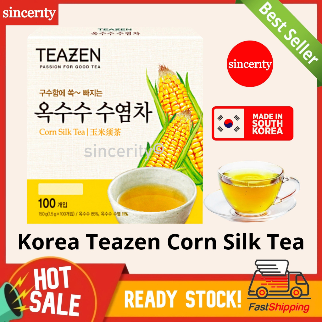Korea Teazen Corn Silk Tea tea bags Teh Sutera Jagung Korean 韩国玉米须茶 茶包 ...