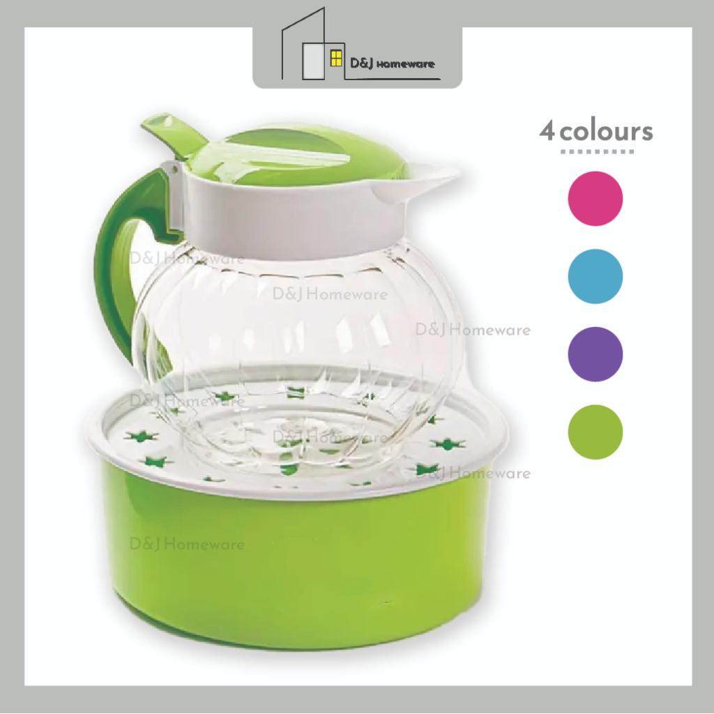 Hand Wash Pot with Tray (1.6Ltr) / Bpa-Free Hand Washing Pot / Bekas ...