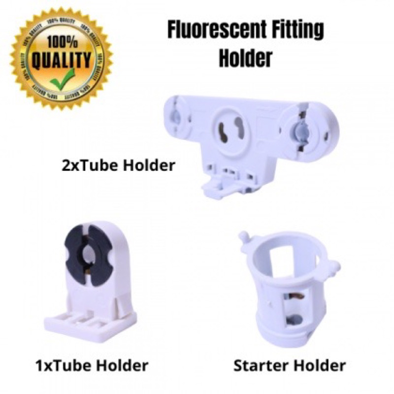LED Tube Holder / T8 Fluorescent Tube Holder / Starter Holder ...
