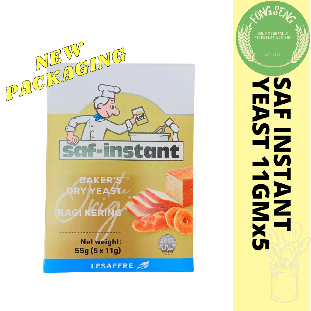 SAF-INSTANT DRIED YEAST 11GMx5 | Shopee Singapore