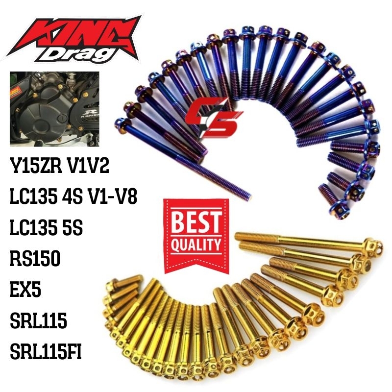 Y16 Y15 RSX RS150 LC135 V1-V8 4S 5S EX5 Dream Wave100 Kriss SRL115 FI ...