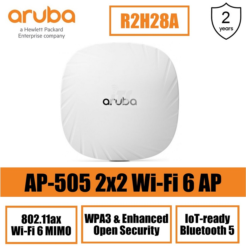 Aruba AP-505 (RW) Wi-Fi 6 Unified Access Point (R2H28A) | Shopee Singapore