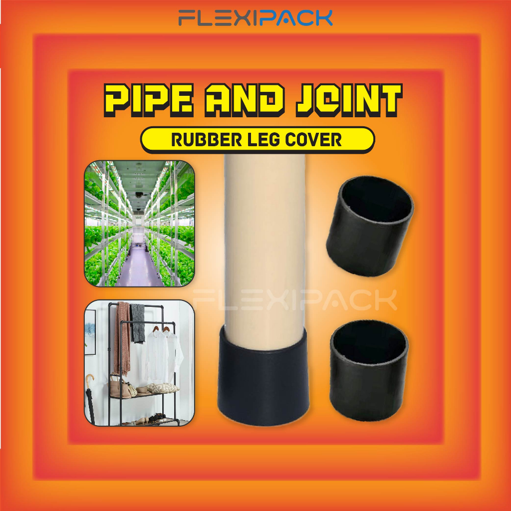 Joint Getah Kaki Meja Kerusi J-132 / Round Black External Cap Rubber ...