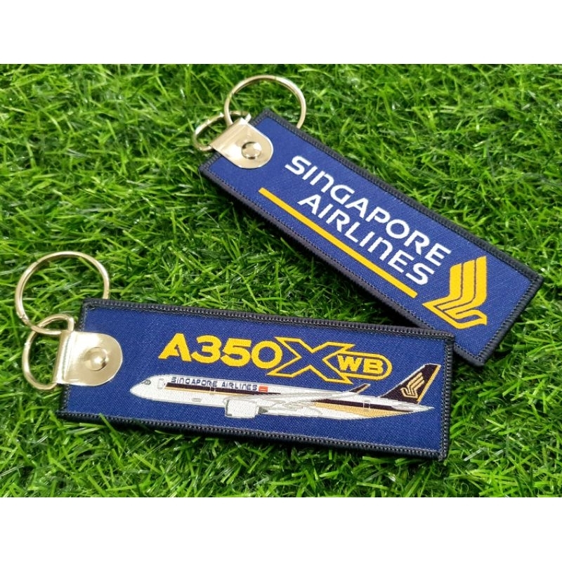 Keychain Airlines Airbus A350 XWB Woven Fabric | Shopee Singapore