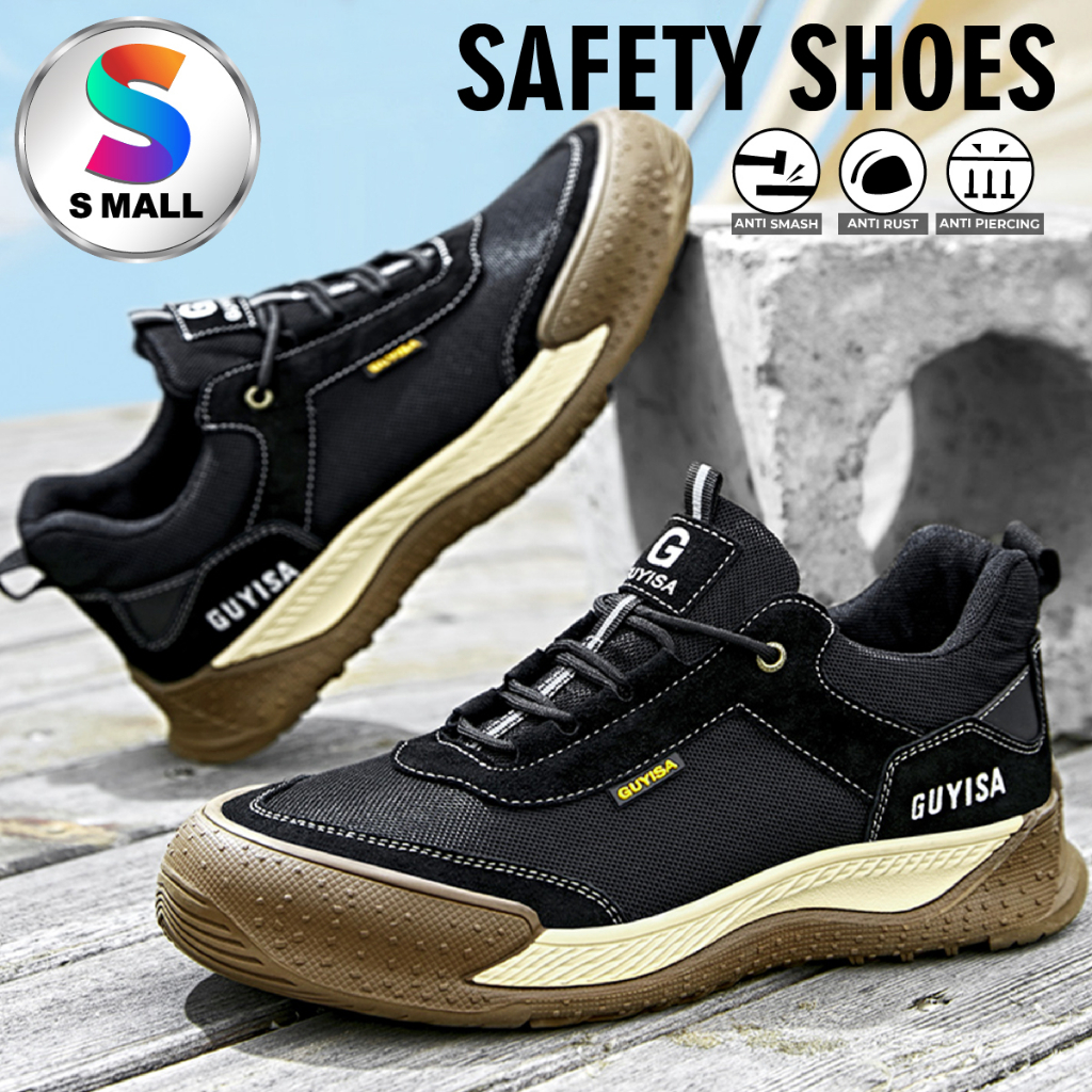 GUYISA Safety Shoes Anti-Smashing Anti-Piercing Anti-scalding ...