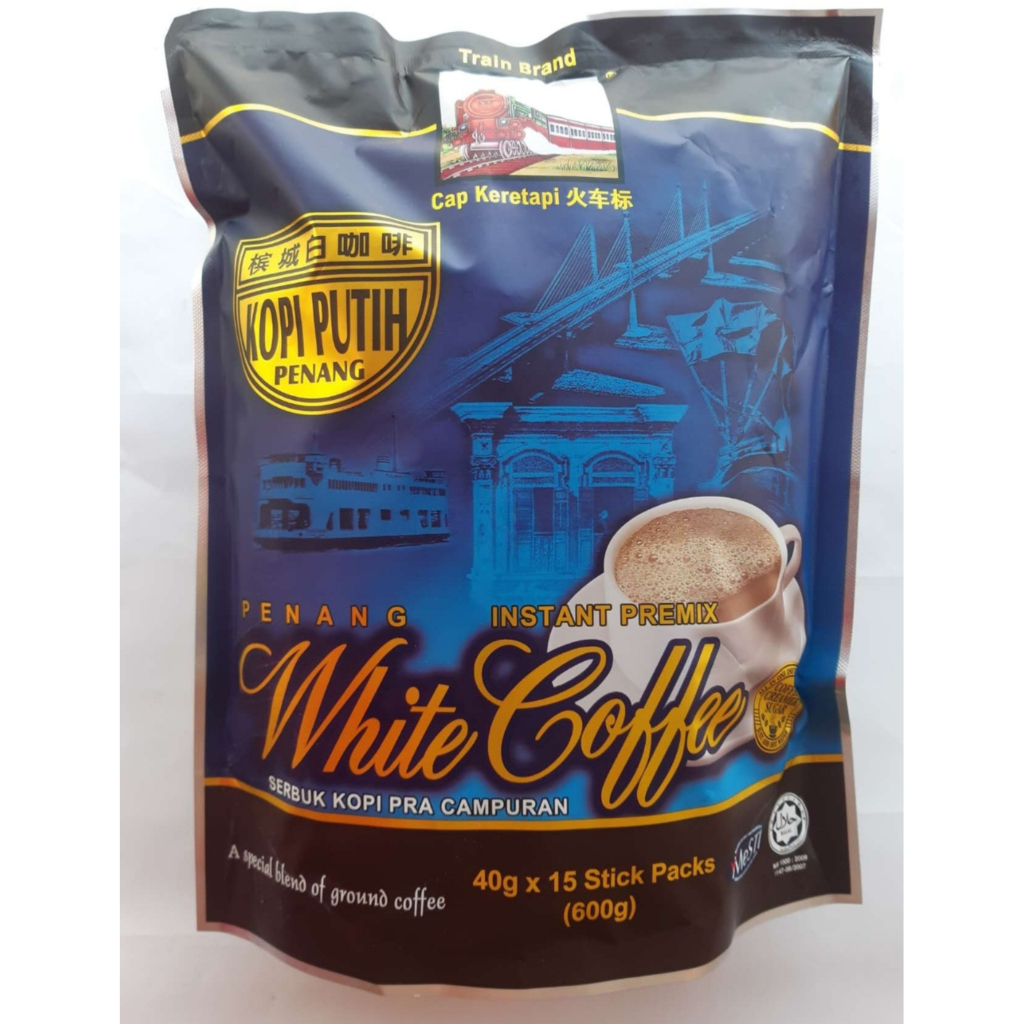 Train Brand Penang White Coffee 槟城白咖啡【Cap Keretapi】火车标 (40g x 15's) | Shopee Singapore