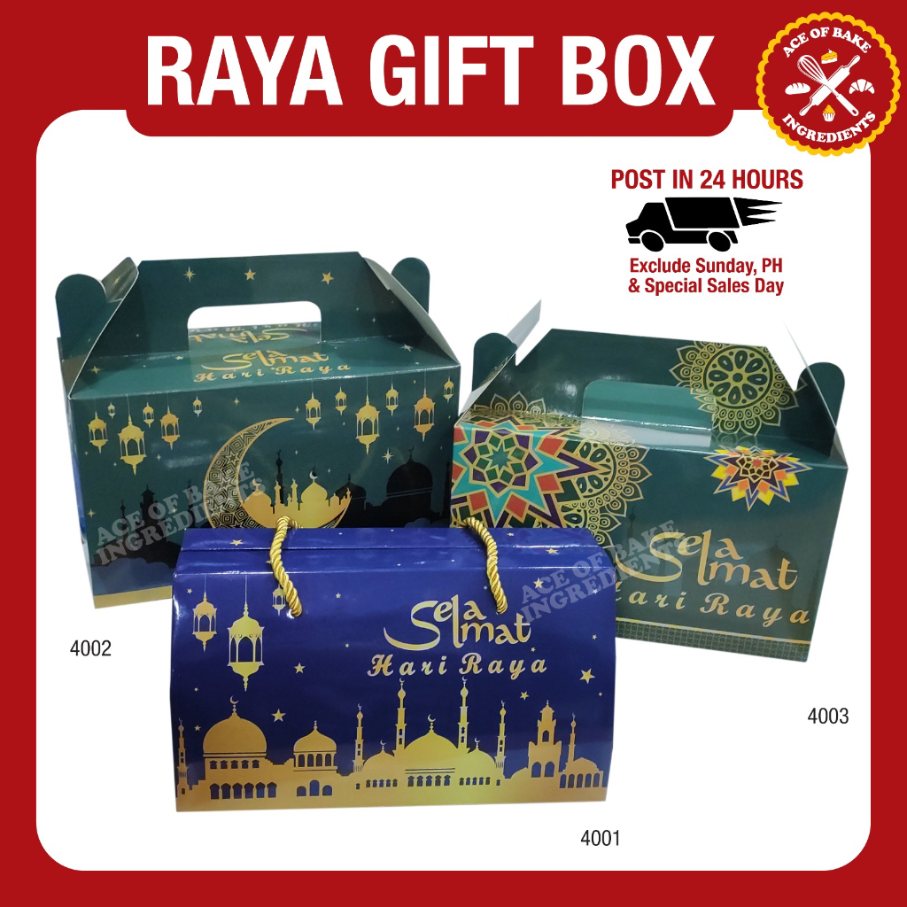 Hari Raya Box 1pc , Hari Raya Box 2023 , Box , Kotak Hari Raya ,High ...