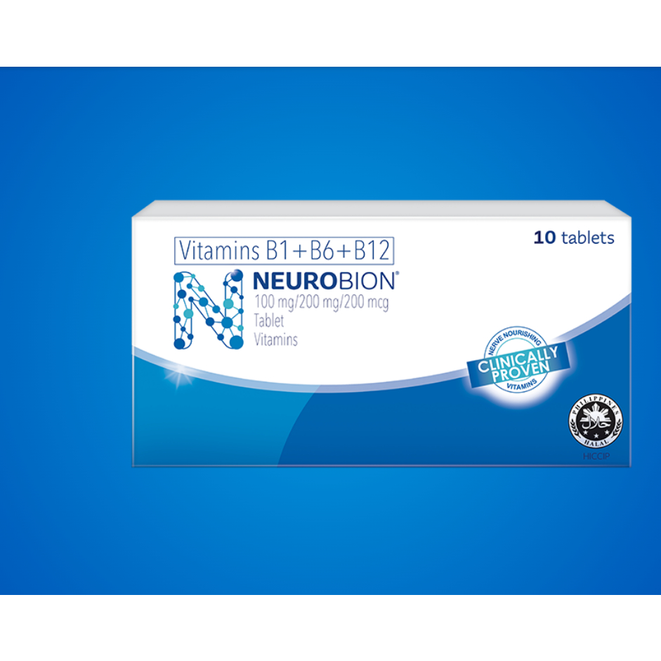 NEUROBION Vit B1, B6, B12 Tablet | Shopee Singapore