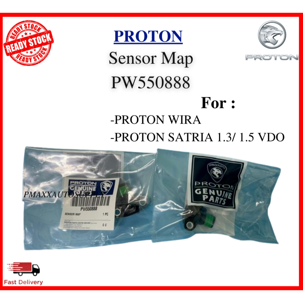 PROTON Map Sensor - Proton Wira Satria 1.3L 1.5L 4G13 4G15 VDO ...