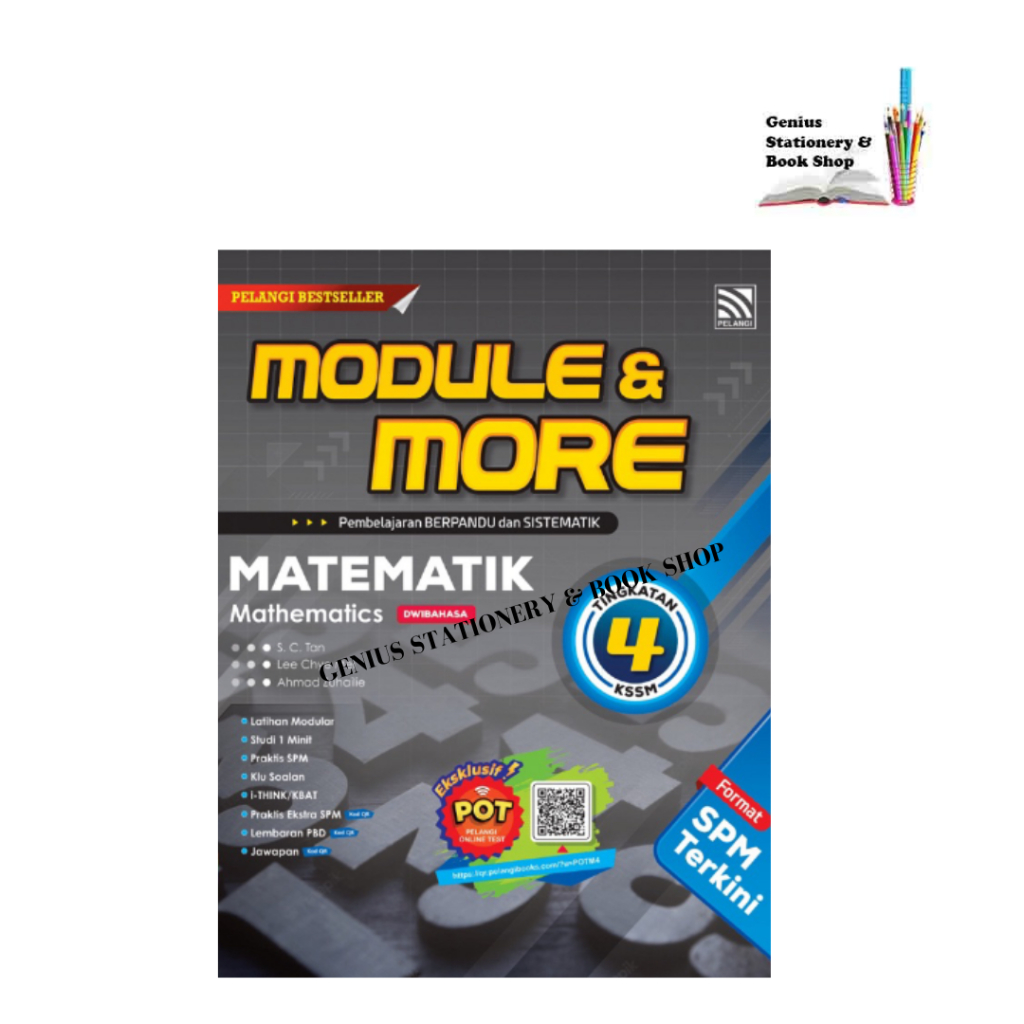 Exercise Book: Module & More KSSM Mathematics Form 4 (2023 ) | Shopee ...