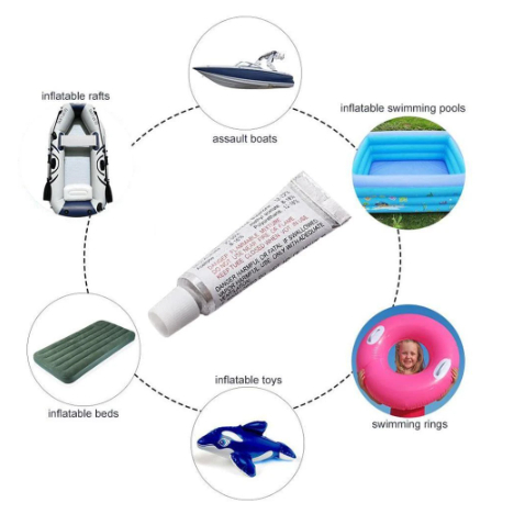 INTEX Repair Patch Glue Strong Inflatable Repair Kit PVC Pool Material ...