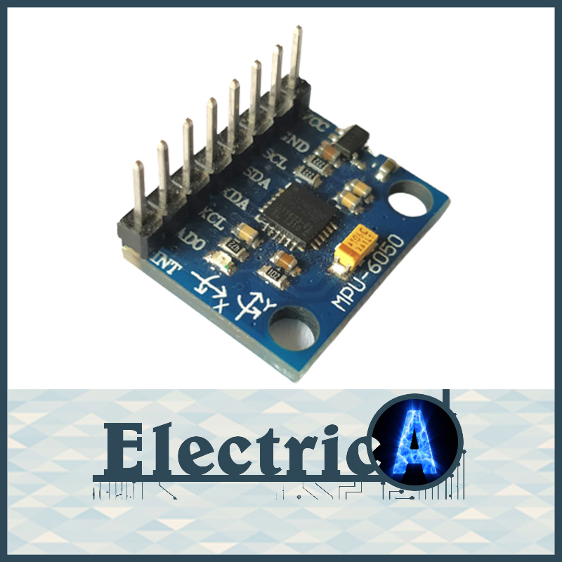 GY-521 (MPU6050) 6DOF 3-Axis Gyro Gyroscope & Accelerometer Module - 16-Bit Output I2C Interface ...