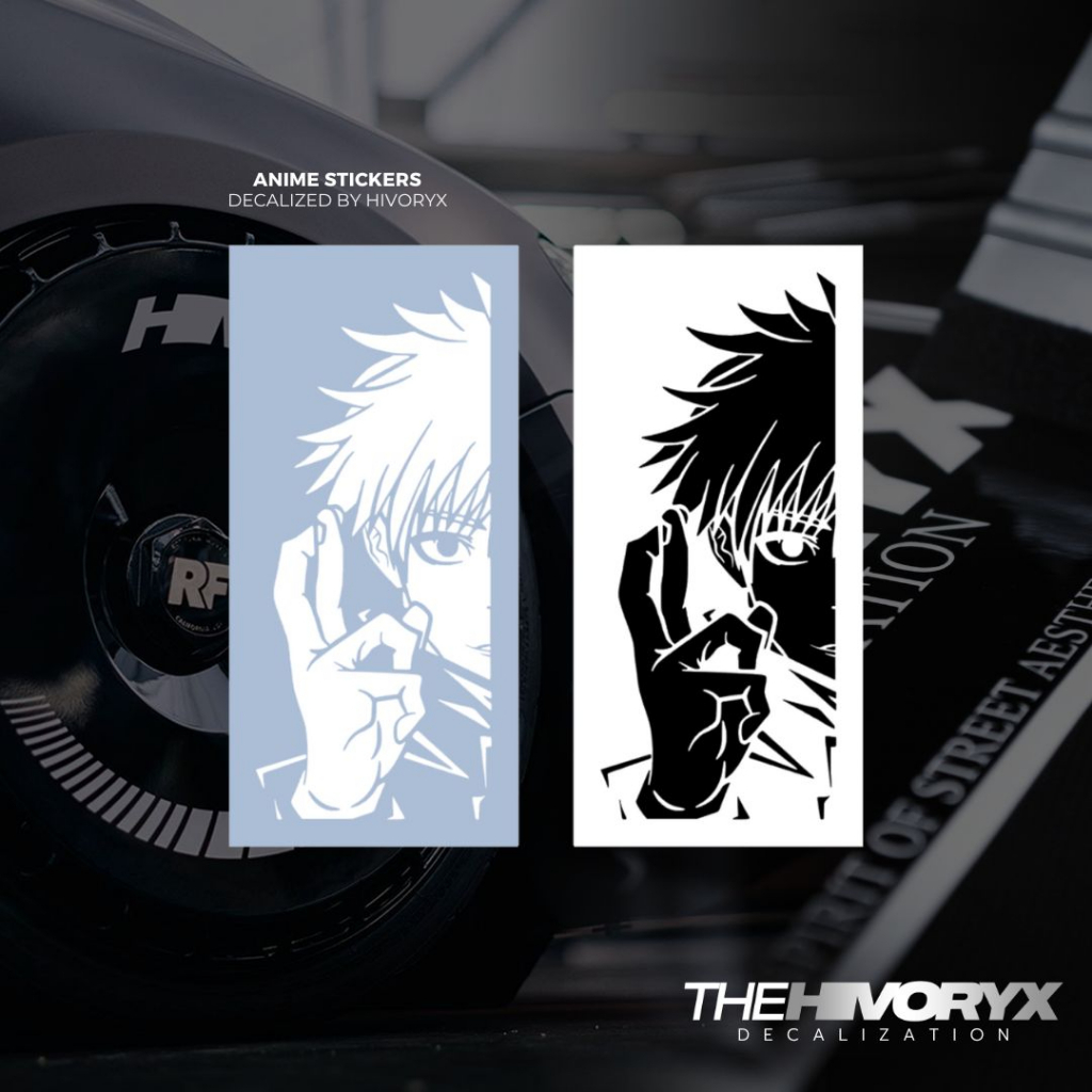 「SATORU GOJO HALF FACE INFINITE VOID HAND SIGN | JUJUTSU KAISEN」ANIME ...