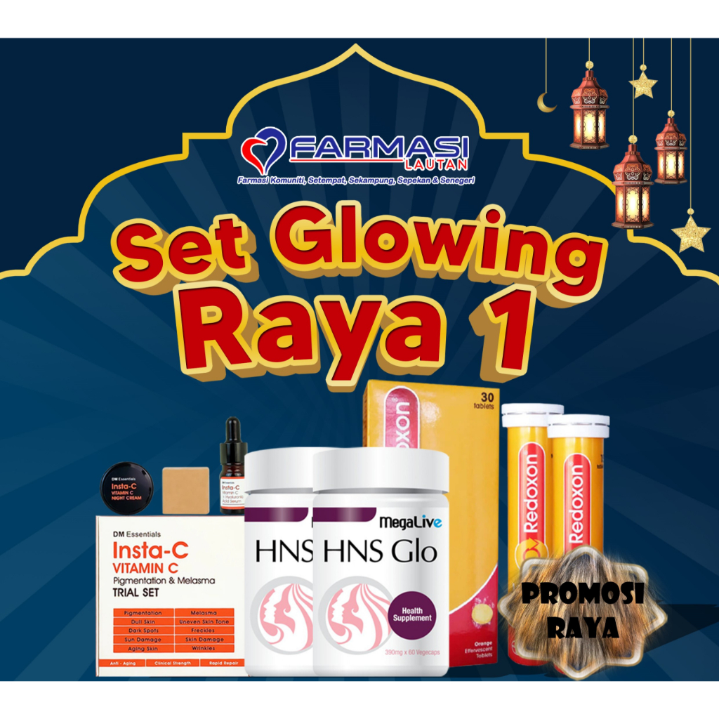 SET GLOWING RAYA ( SKIN BRIGHTENING ) | Shopee Singapore