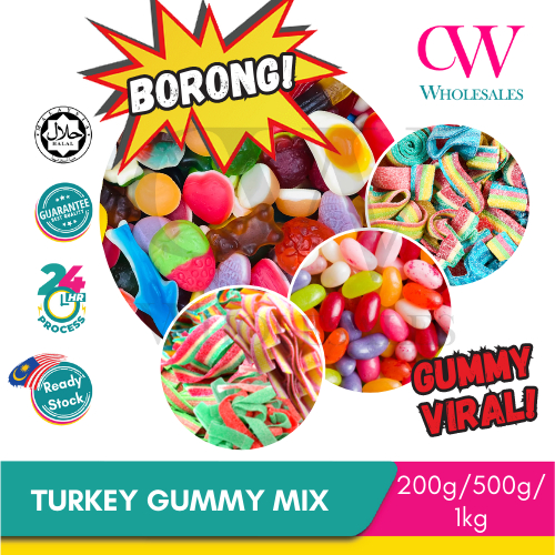 Viral Gummy Turkey 200g 500g 1kg | Shopee Singapore