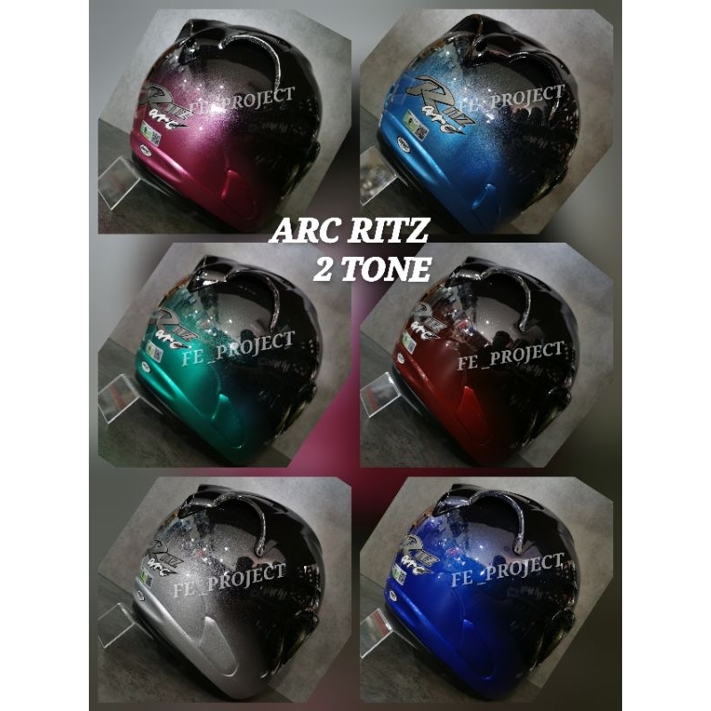 Special Color ARC RITZ HELMET 2TONE | Shopee Singapore