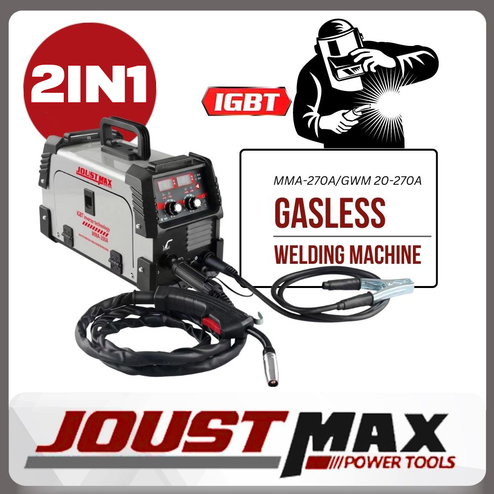 MMA-270A/GWM 20-270A 2 in 1 MIG Gasless Welding Machine Welding Set ...