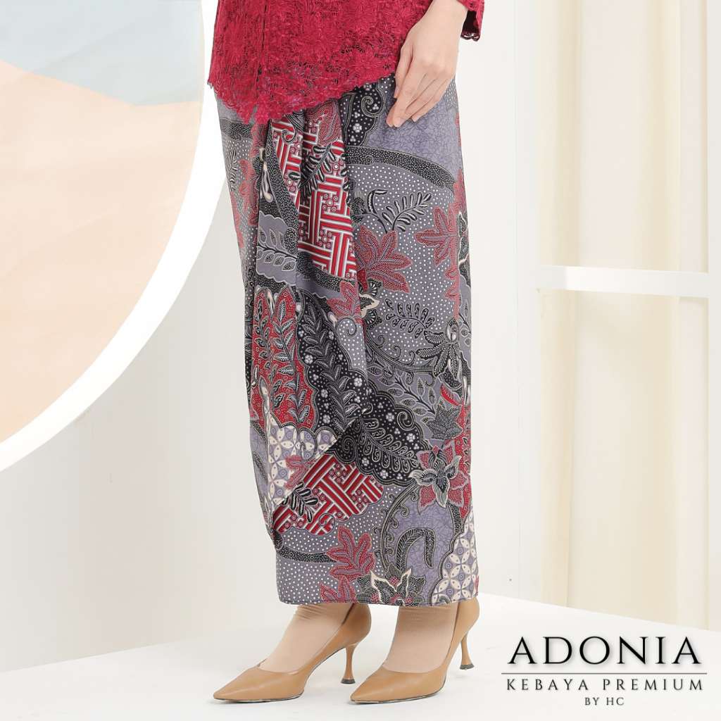 MAZE : Premium Dolby Kain Batik Pario Skirt U7819 with Free Metal ...