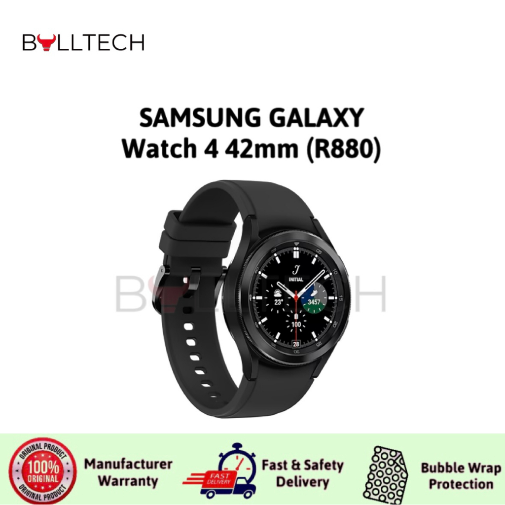Samsung Galaxy Watch 4 Classic 42mm (R880) 1.5GB RAM +16GB ROM 1 YEAR ...