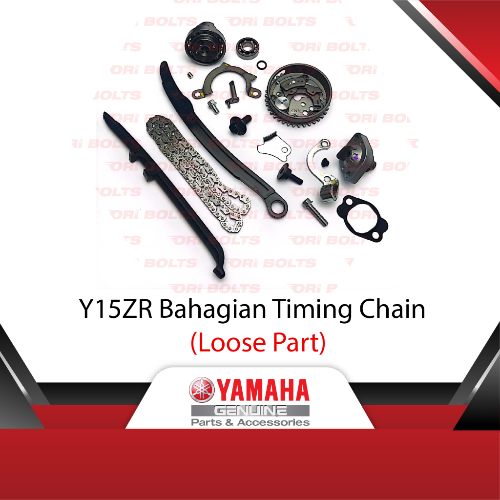 Yamaha Y15ZR Y15 V1 V2 Camshaft O Ring Bearing Bolt Plate Timing Chain ...
