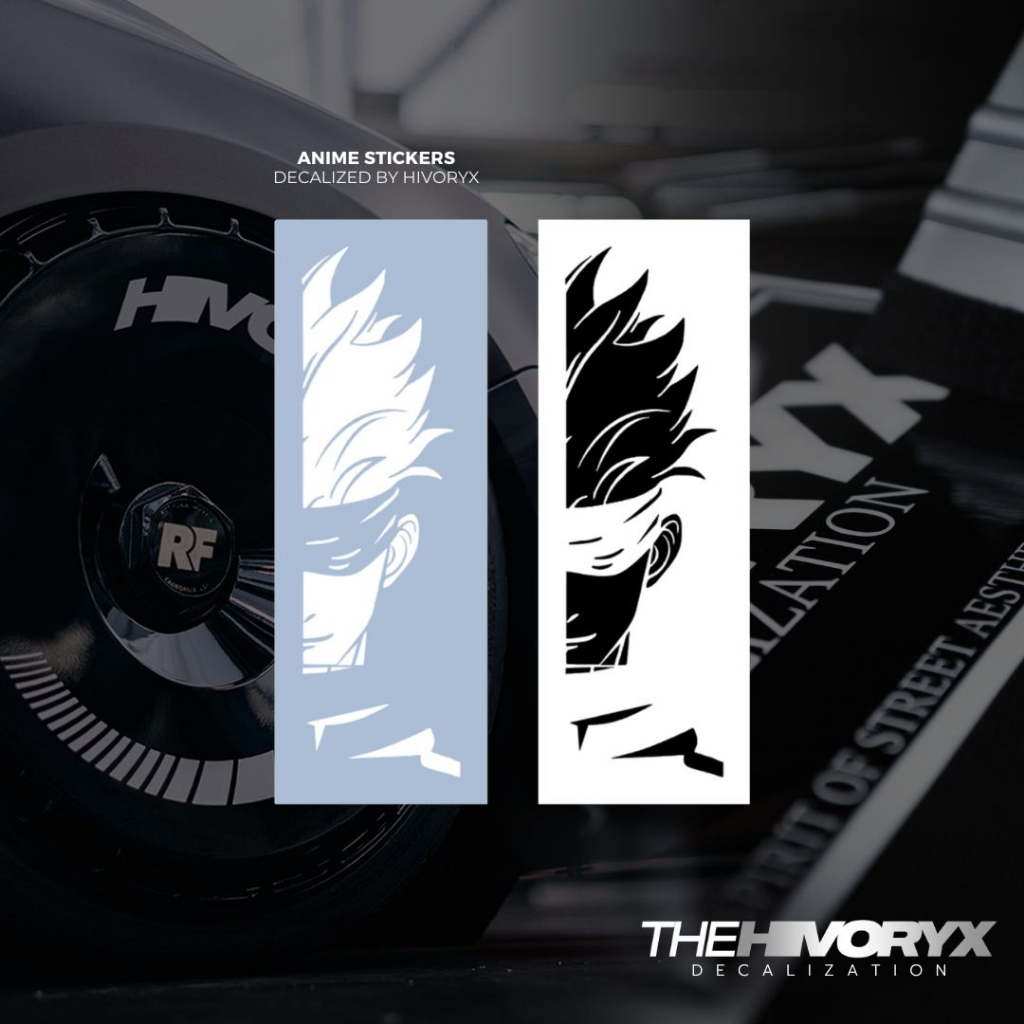 「SATORU GOJO HALF FACE WITH BLINDFOLD | JUJUTSU KAISEN」ANIME SERIES CAR ...