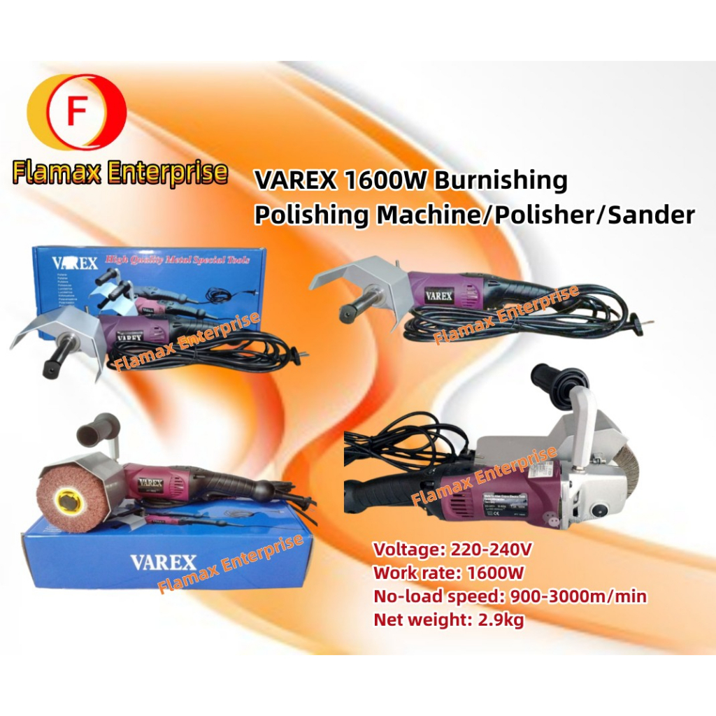 VAREX 1600W Burnishing Polishing Machine/Polisher/Sander | Shopee Singapore