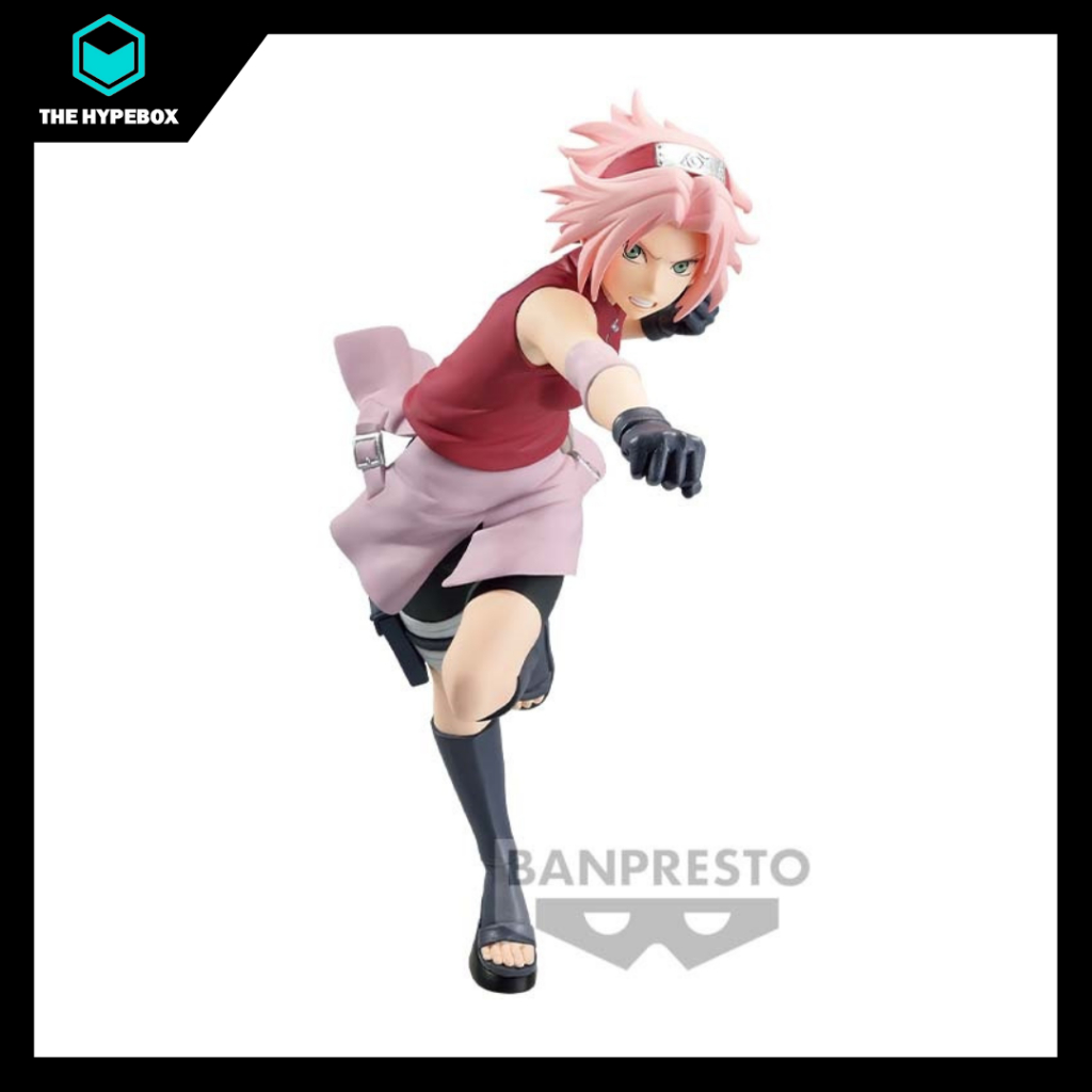 BANPRESTO - NARUTO SHIPPUDEN VIBRATION STARS-HARUNO SAKURA&HYŪGA HINATA-(A:HARUNO SAKURA ...
