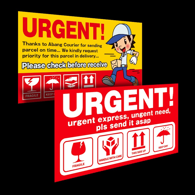 FRAGILE STICKER | STICKER FRAGILE | PELEKAT FRAGILE | Shopee Singapore