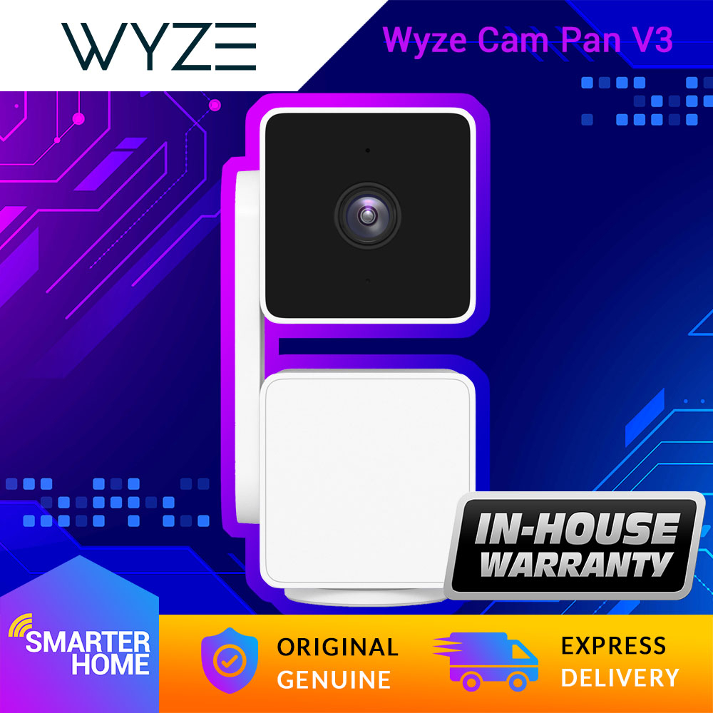 ️ WYZE Cam Pan v3 Indoor/Outdoor IP65-Rated 1080p Pan/Tilt/Zoom Wi-Fi ...
