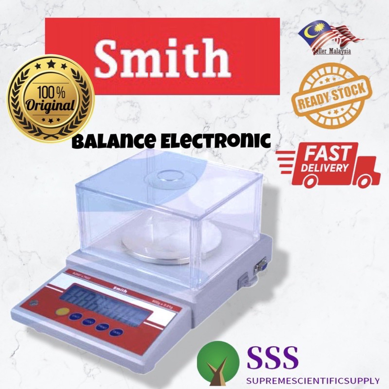 Electronic Balance 600gm*0.01gm (SMITH) | Shopee Singapore