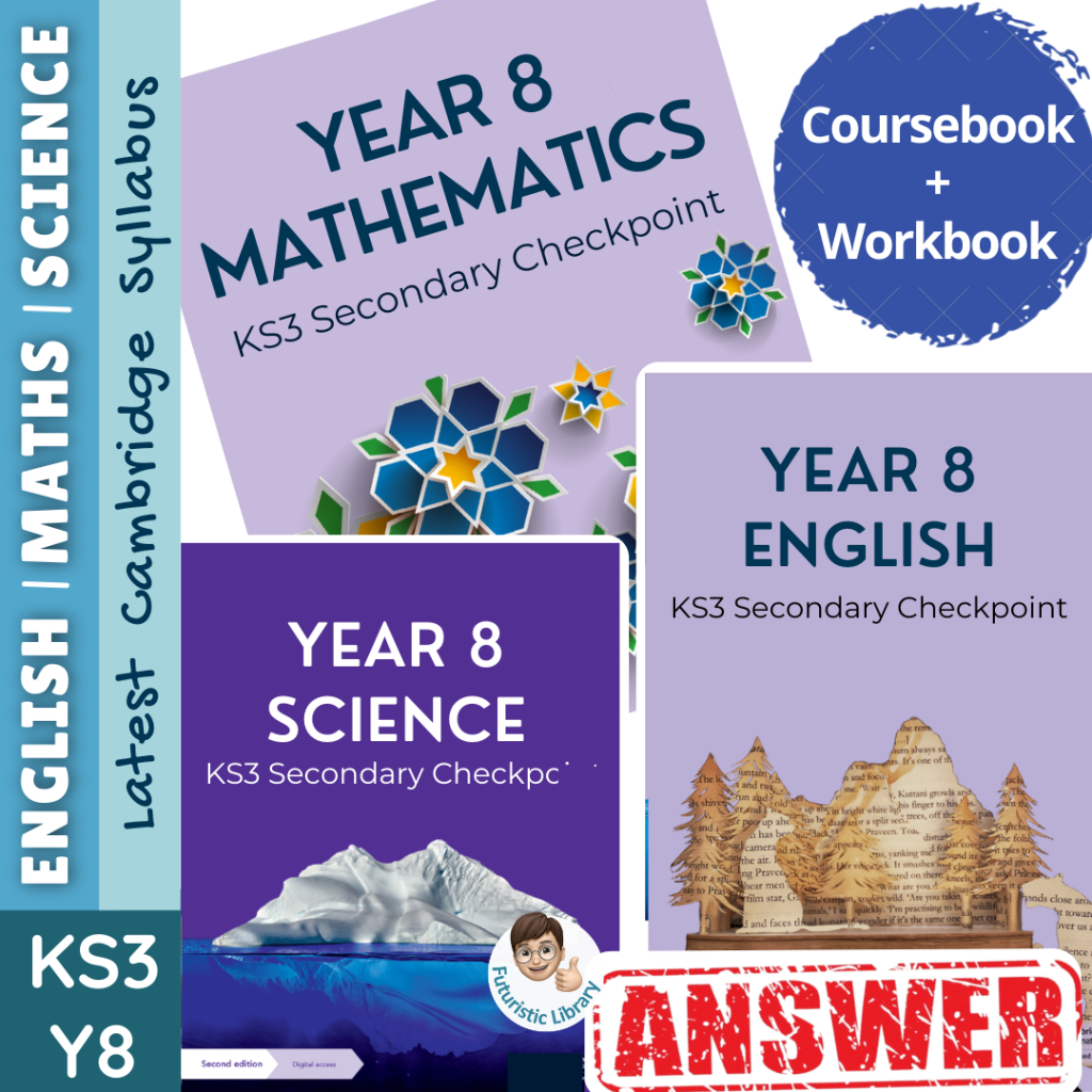 Hardcopy 18 Year 8 NEW Cambridge Lower Secondary Science Y8 Maths ...