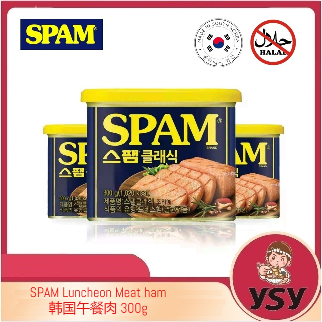 SPAM LUNCHEON MEAT CLASSIC 300G | Shopee Singapore