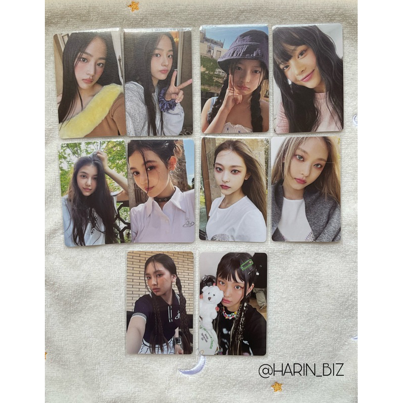 NewJeans Photocard 1st Single Album Minji,Hanni,Danielle,Haerin & Hyein Photocards!! | Shopee ...