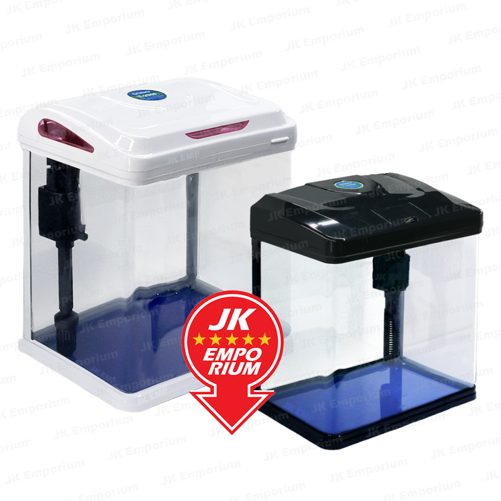 Sobo Small Aquarium Kit Complete Set With LED Light Pump Filter T-240F ...