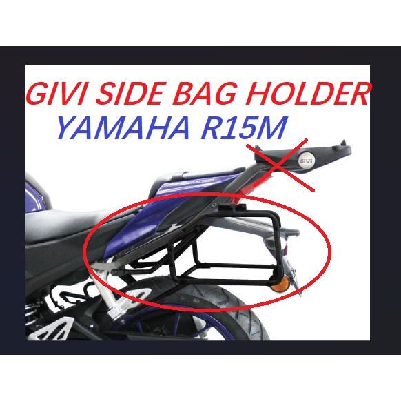 GIVI YAMAHA R15 SIDE BAG SIDE BOX HOLDER (SBL-R15M) | Shopee Singapore
