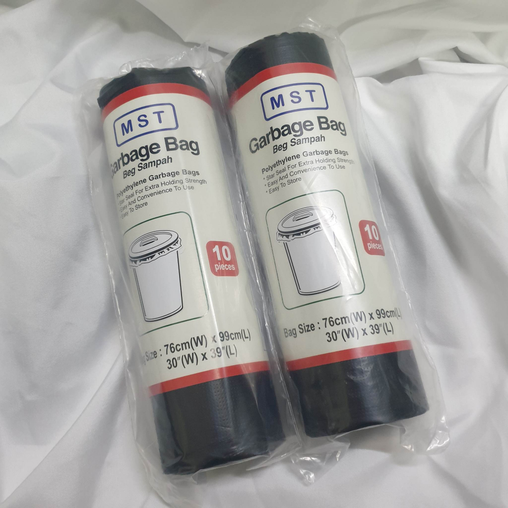 High Quality Garbage Bag Roll Thick XL 30" x 39" inch HDPE Beg Sampah ...