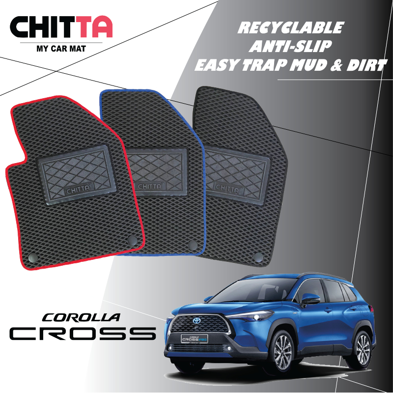 COROLLA CROSS Car Mat CHITTA TOYOTA COROLLA CROSS XG10 (2021-Present ...