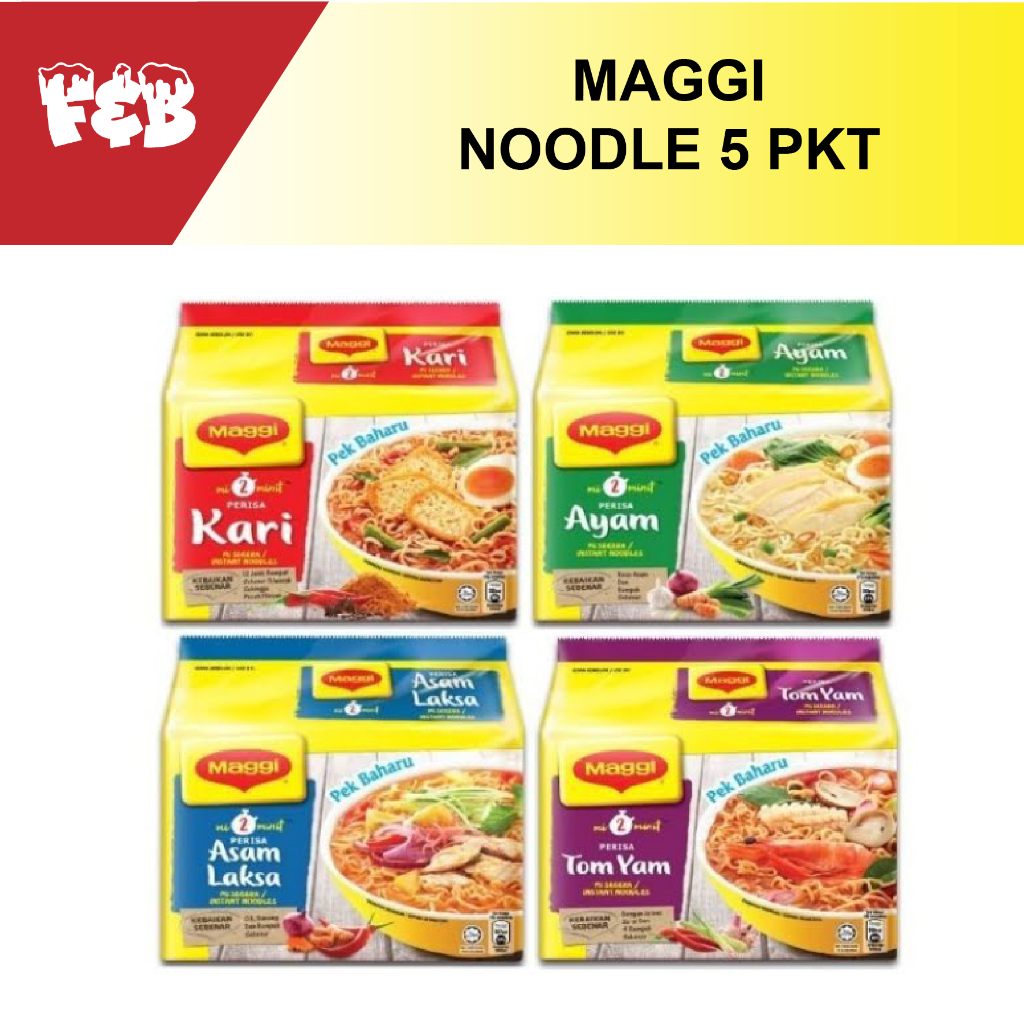 MAGGI INSTANT NOODLES 5 PKT | Shopee Singapore
