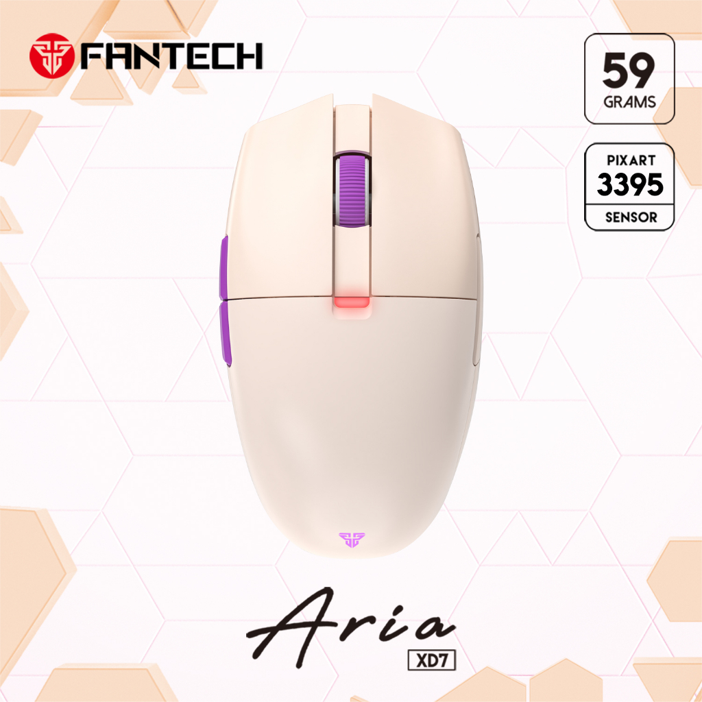 FANTECH XD5 HELIOS GO Pixart 3370 Sensor 72Grams / XD7 ARIA Pixart 3395 ...