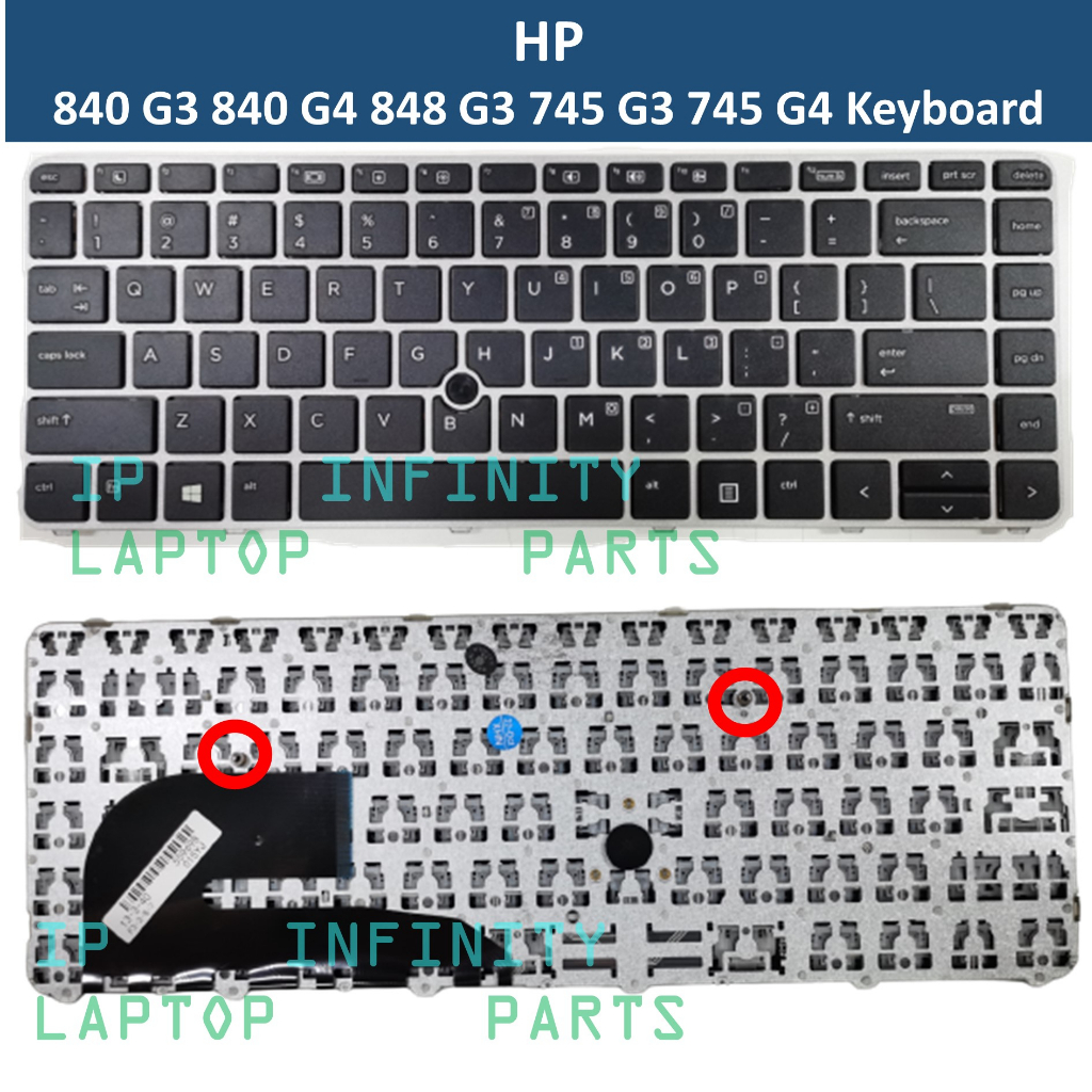 HP Elitebook 840 G3 840 G4 848 G3 745 G3 745 G4 HSTNN-I33C-4 Laptop ...