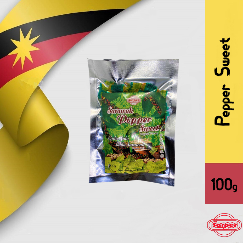 Sarper [100g] Sarawak Pepper Sweet Flavor/Sweet-Sweet Pepper Sarawak ...