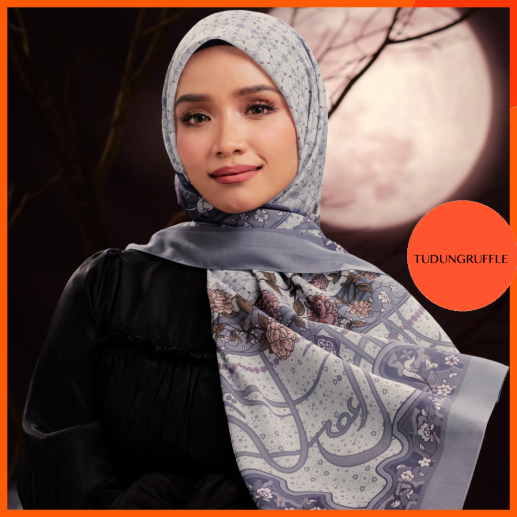 TUDUNG RUFFLE COTTON PRINT COLLECTION by Tudung Ruffle | AG | Shopee ...