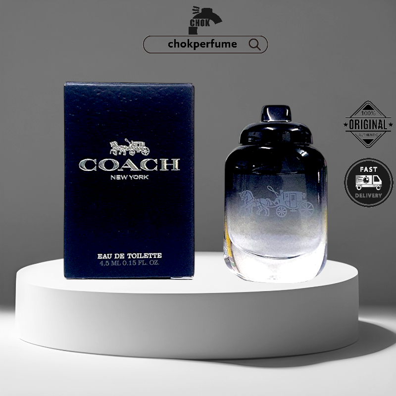Coach For Men EDT Perfume Sample Vial/Perfume Miniature (M) | Shopee ...