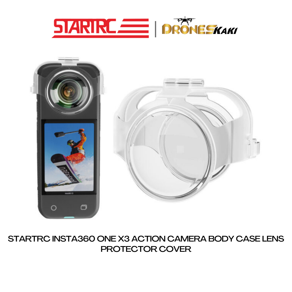 STARTRC Action Camera Body Case Lens Protector Cover For Insta360 X3 ...