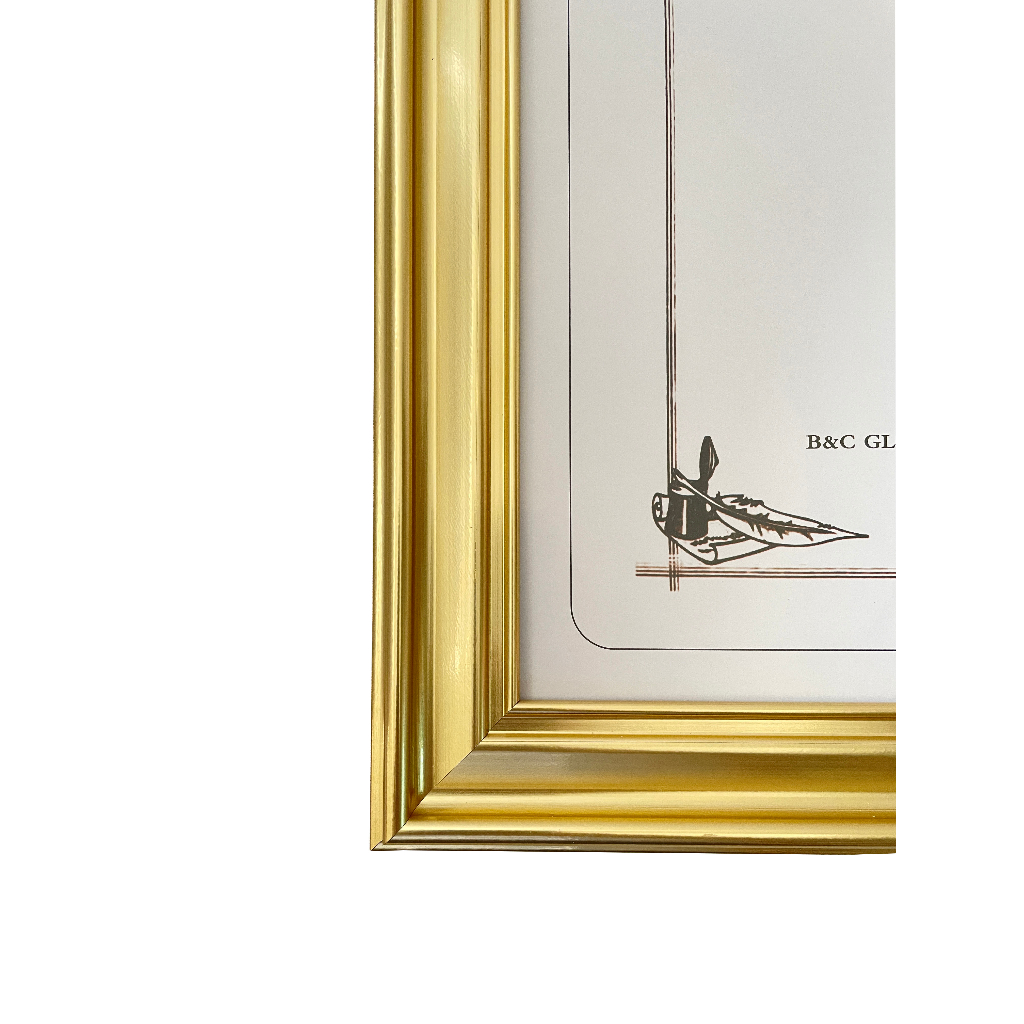 Photo Frame Size A4 / 11R / A3 - Light Gold Color(1pc) | Shopee Singapore