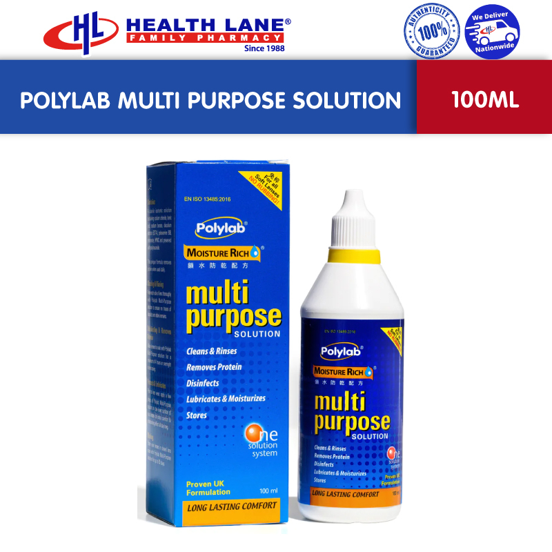 Polylab Multi-Purpose Solution (100ml) | Shopee Singapore